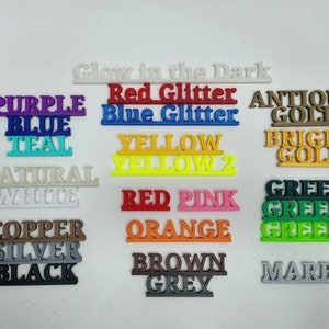 3d Printed Disney Style Font With Mickey Mouse Outline Plastic Name ...