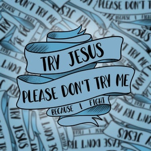 Try Jesus - Etsy