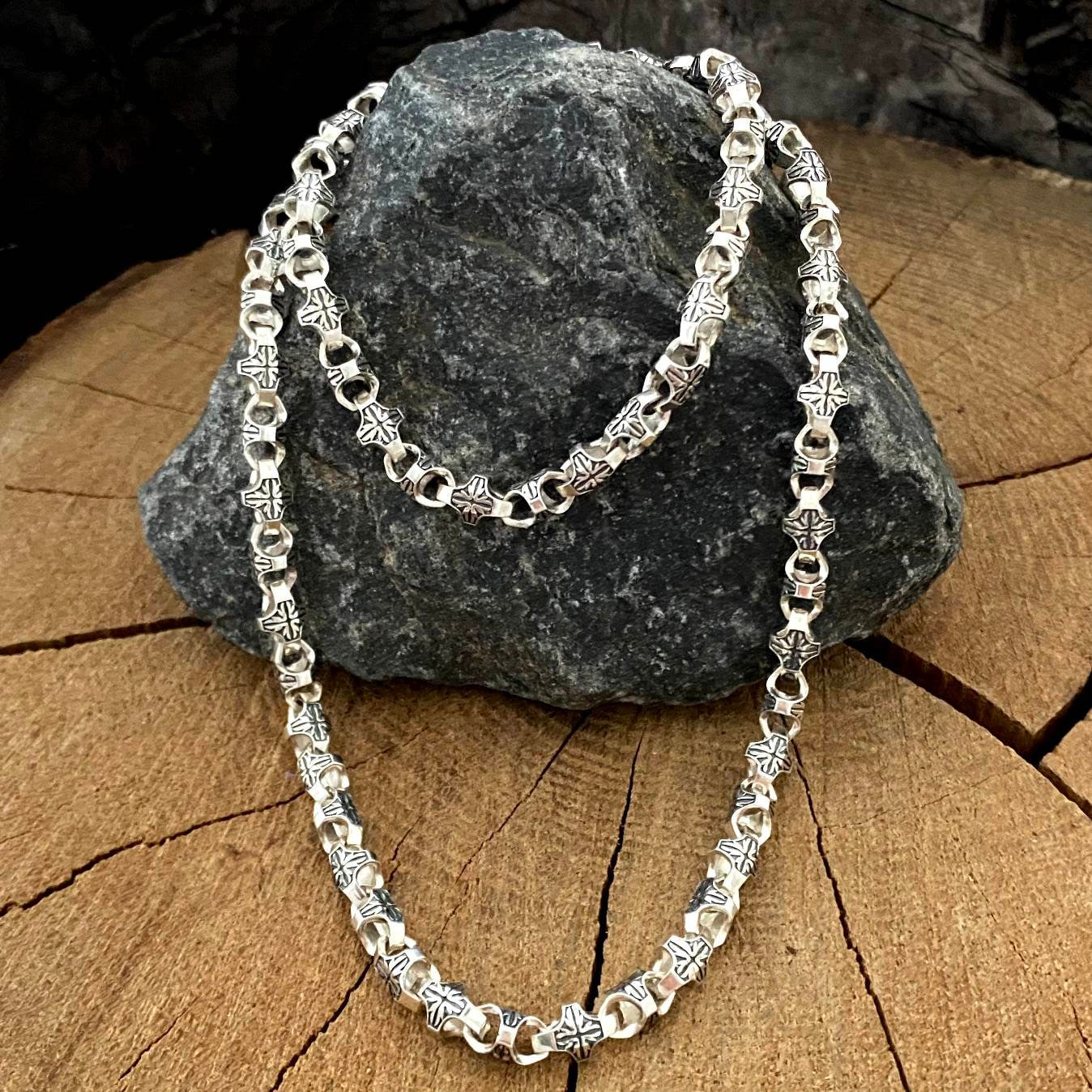 Silver Chain for Men. Art. 0204 - Etsy