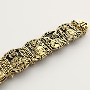 GOLD Orthodox Bracelet - Etsy