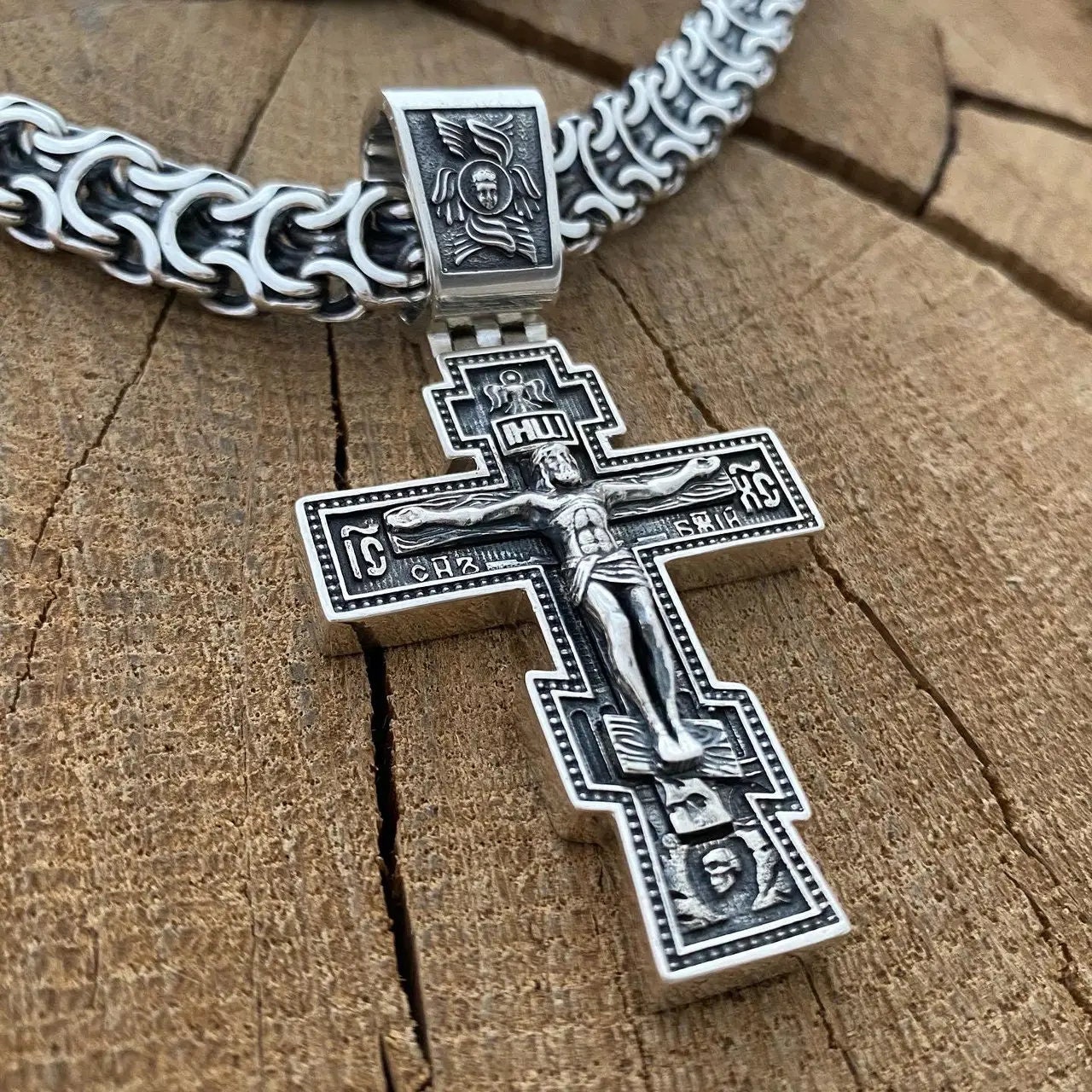 Sterling Silver Chain Cardinal ramses With 925 Silver - Etsy