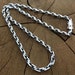 Silver Chain Kharkov Bit Silver Men's Chain Oxidized Byzantine Chain ...