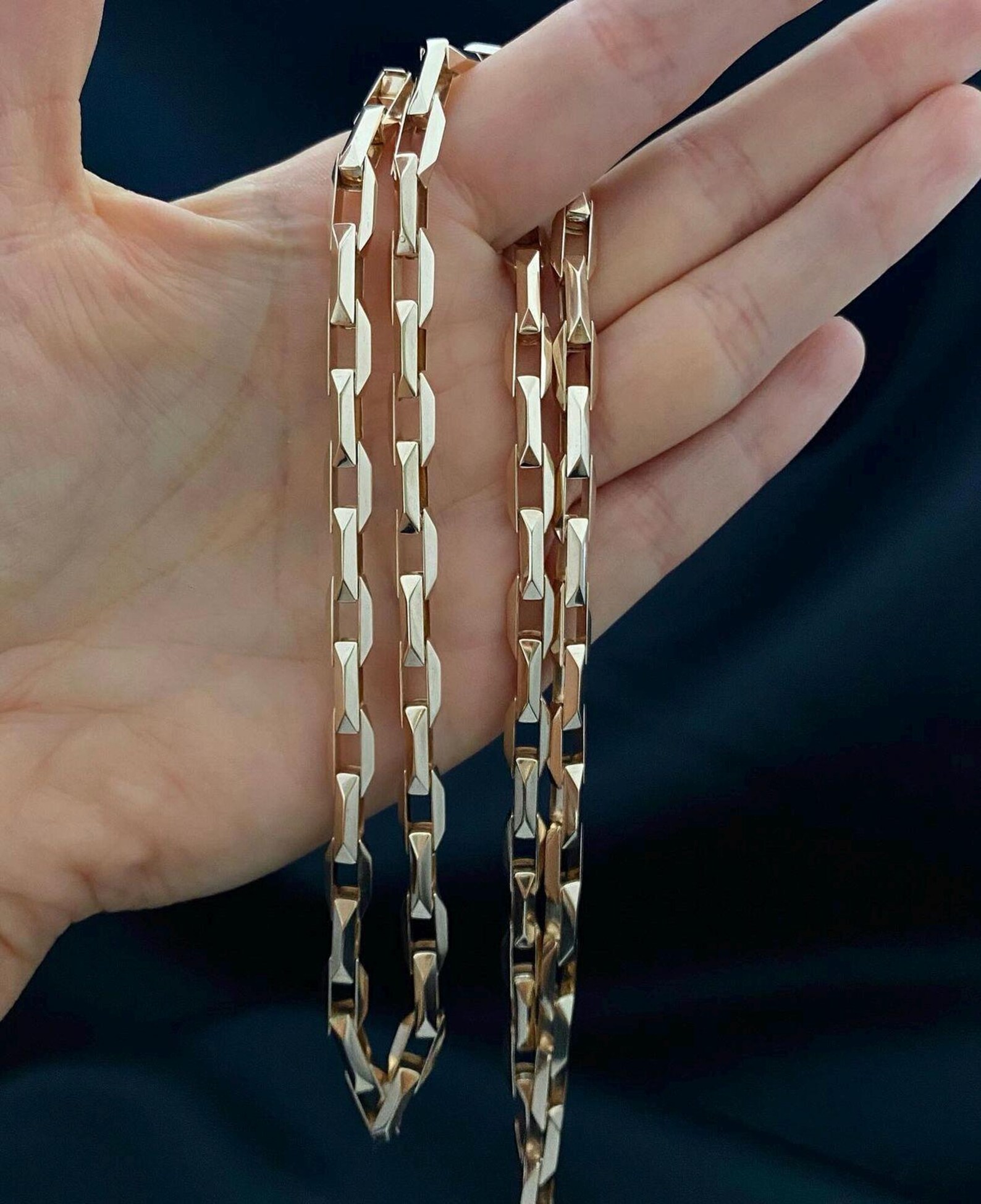 Handmade 14K Gold Chain (accessories, Gifts) - Etsy