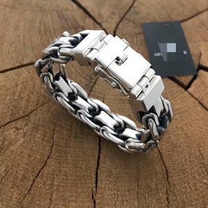 Silver Bracelet Double Moscow Bit - Etsy