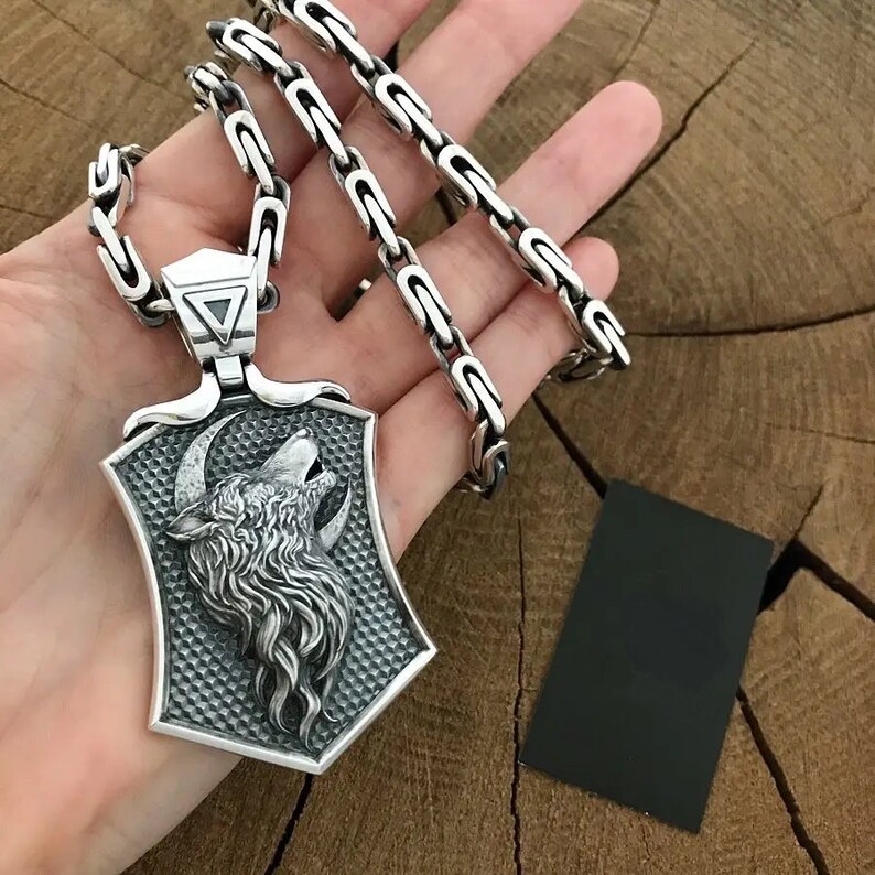 Handmade Men's 925 Blackened Sterling Silver Set Consisting of Kharkiv ...