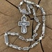 Silver 925 Orthodox Chain With Cross (accessories, Men's Gift) - Etsy