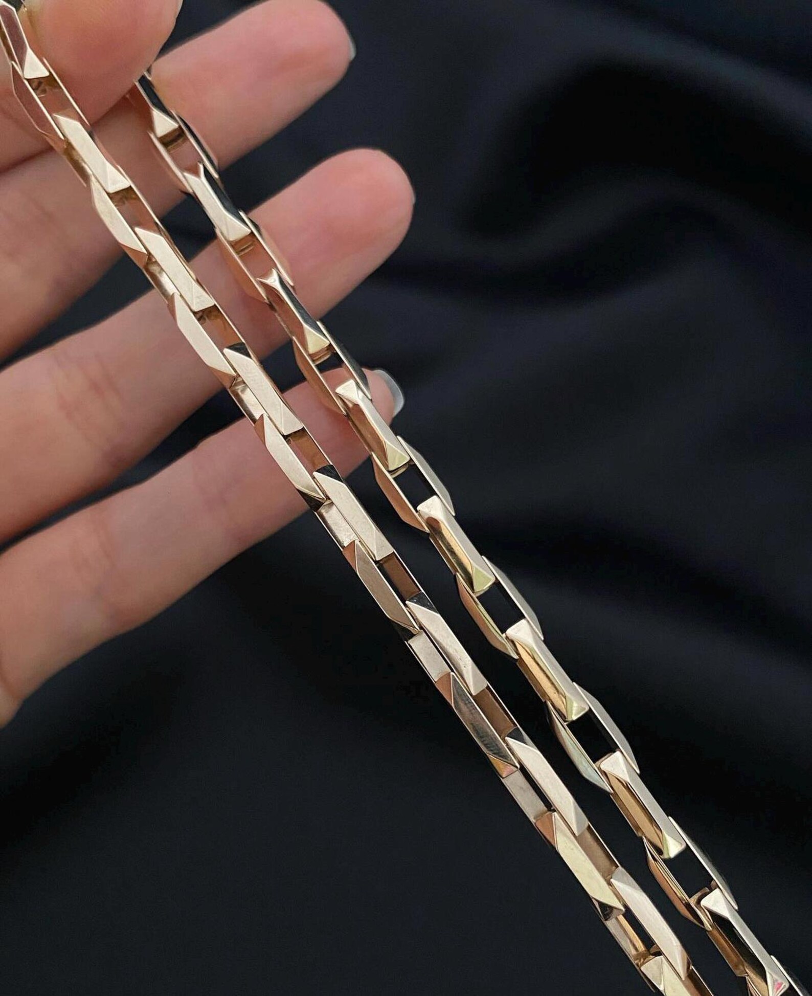 Handmade 14K Gold Chain (accessories, Gifts) - Etsy