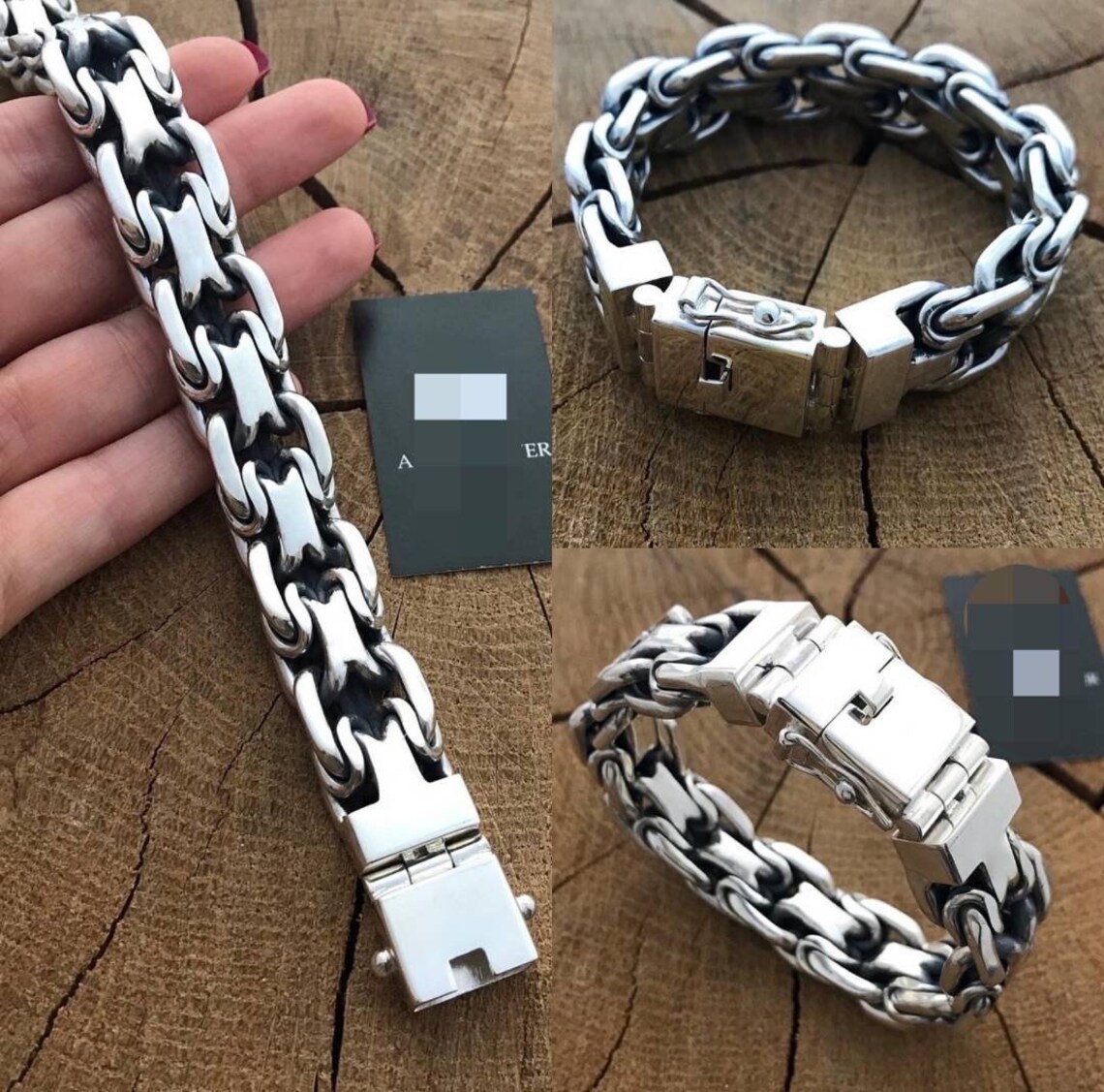 Silver Bracelet Double Moscow Bit - Etsy