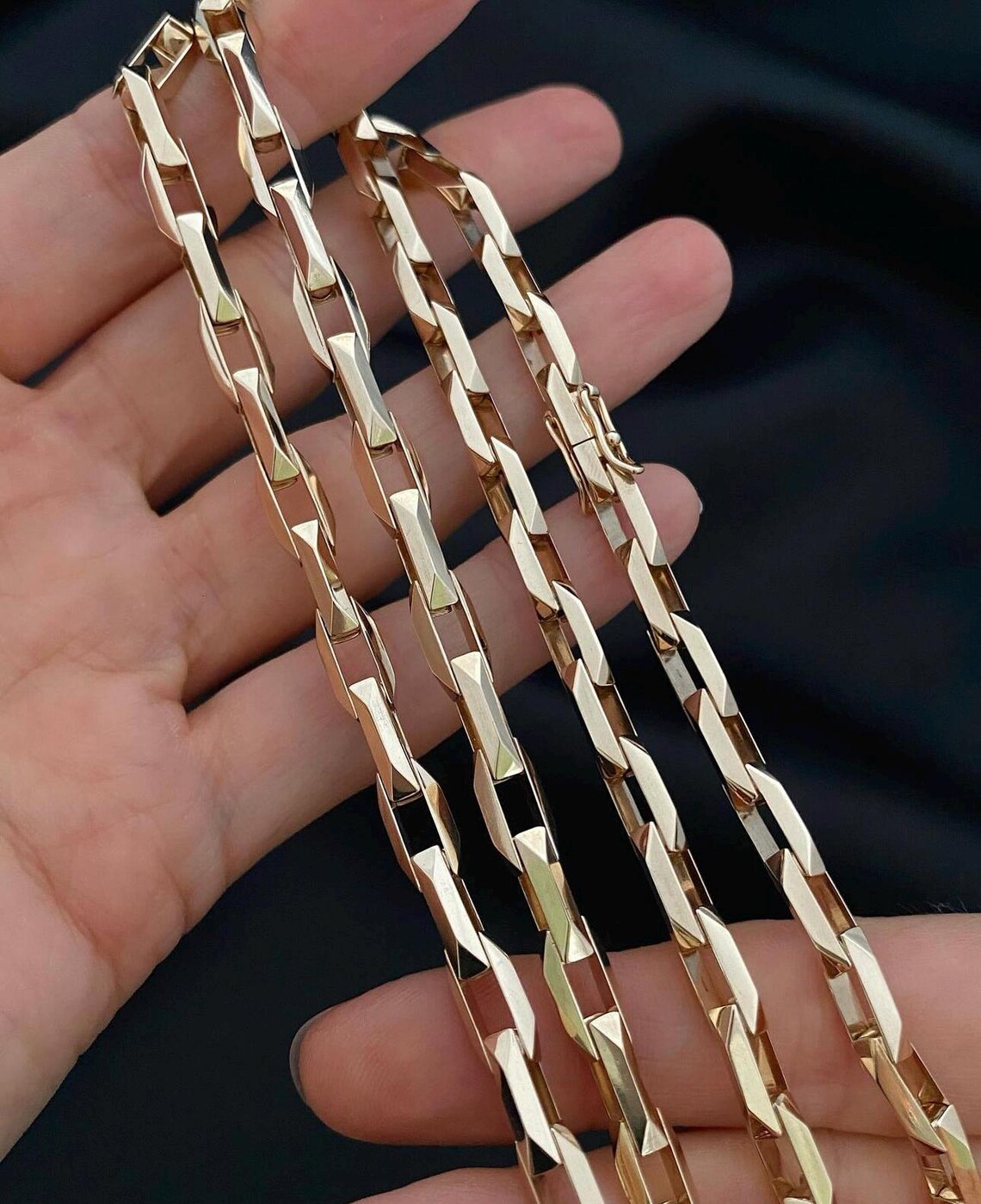 Handmade 14K Gold Chain (accessories, Gifts) - Etsy