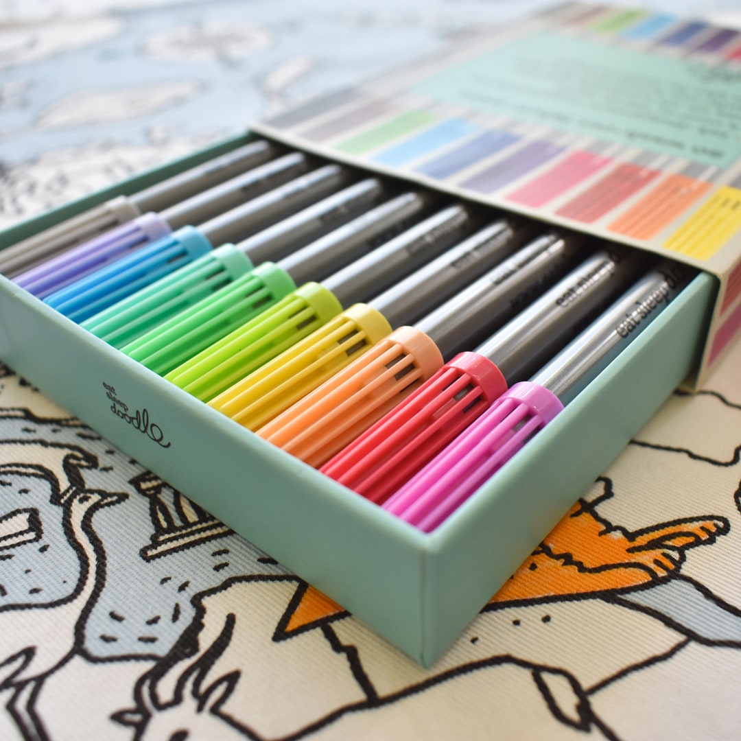 Artist Set of 20 Wash-out Fabric Pens - Etsy