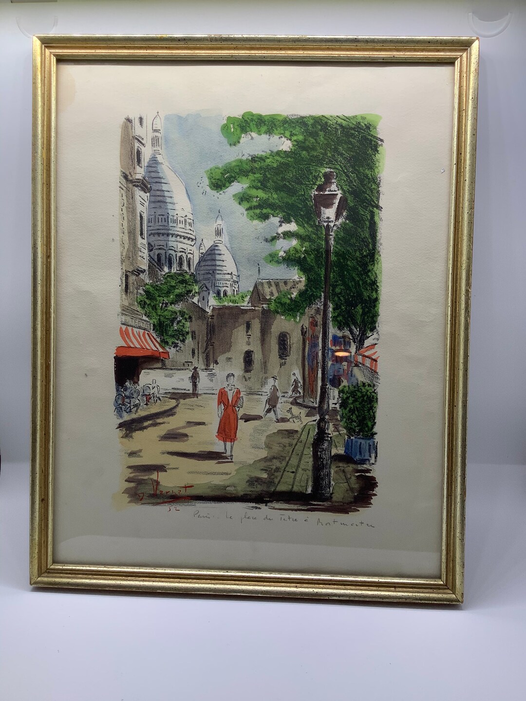 Antique Parisian Print - Etsy