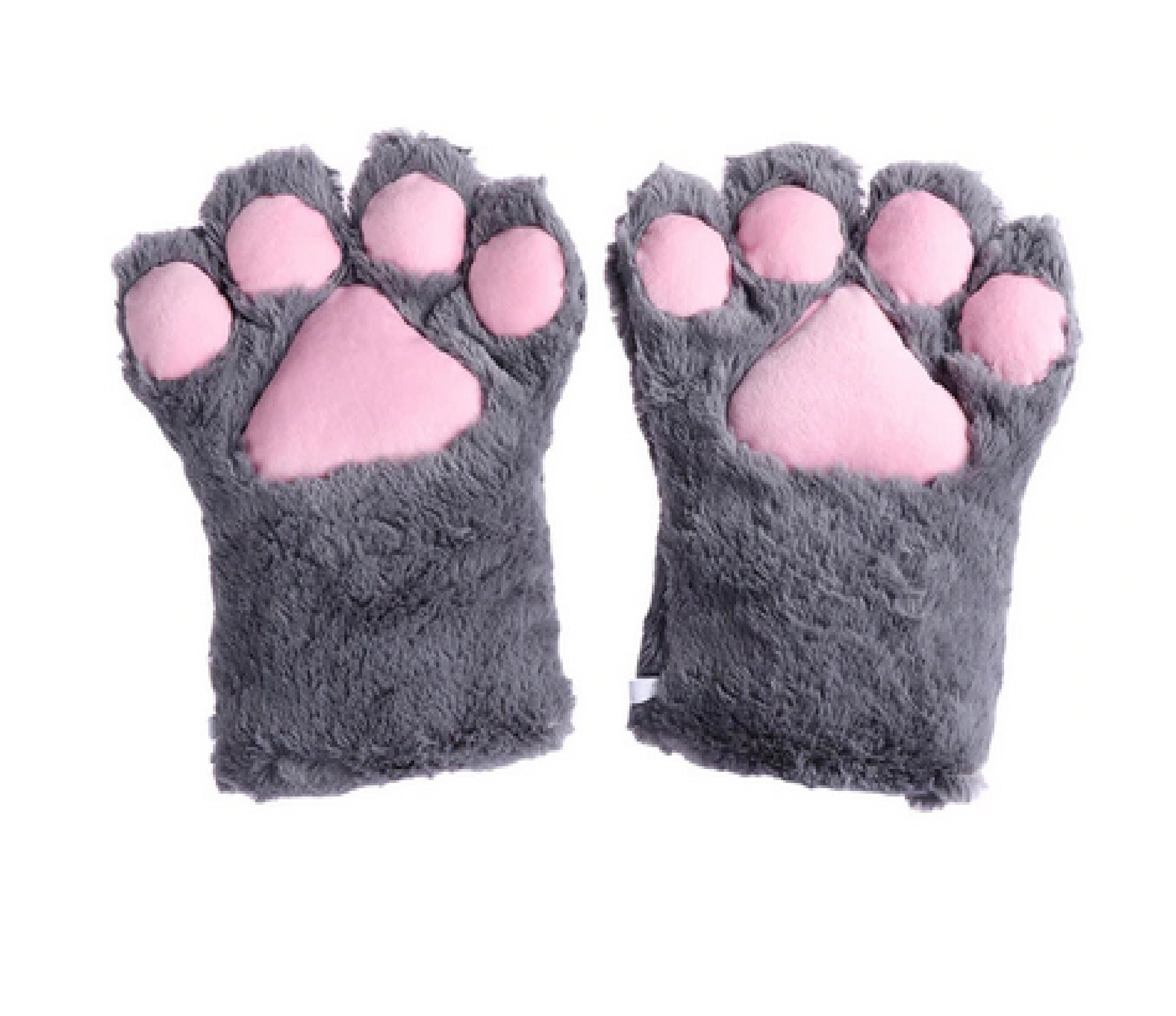 Girls Cosplay Cat Paw Pad Over Knee Thigh Stockings Fashion | Etsy