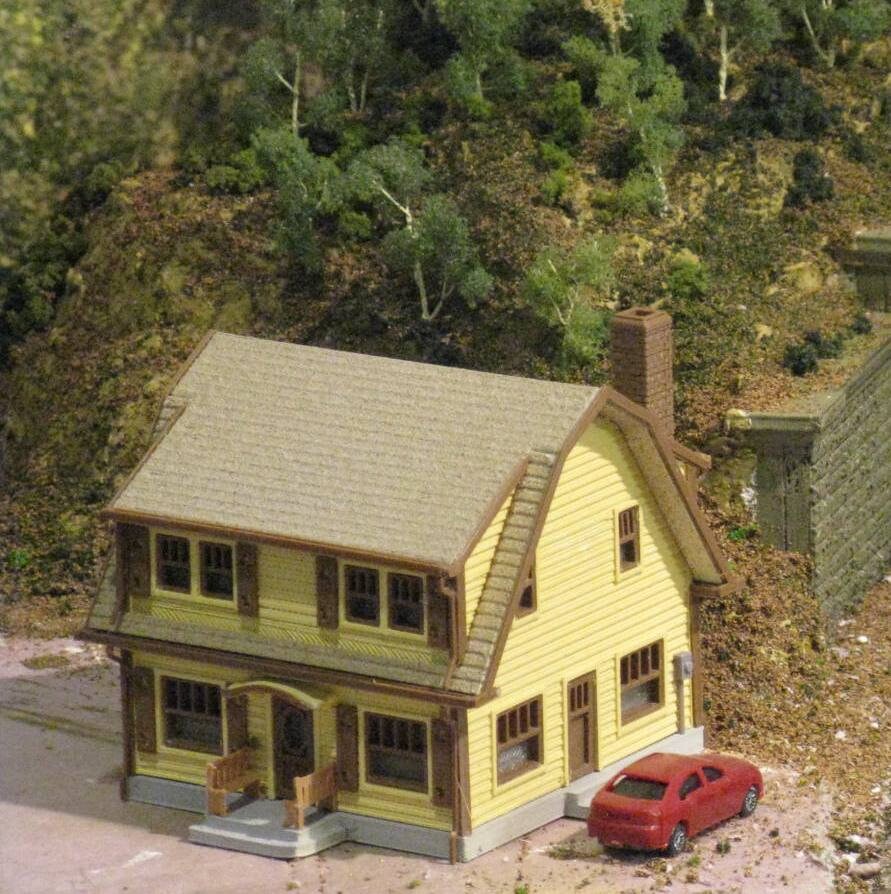 HO Scale the Puritan Home 3D Printed Structure Kit, Highly Detailed, in ...