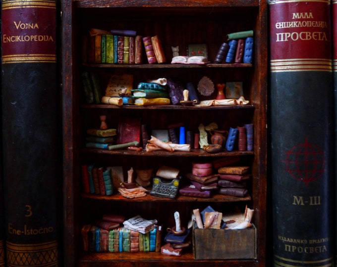 Wizard Inspired Alley/book Nook/book Shelf Insert - Etsy