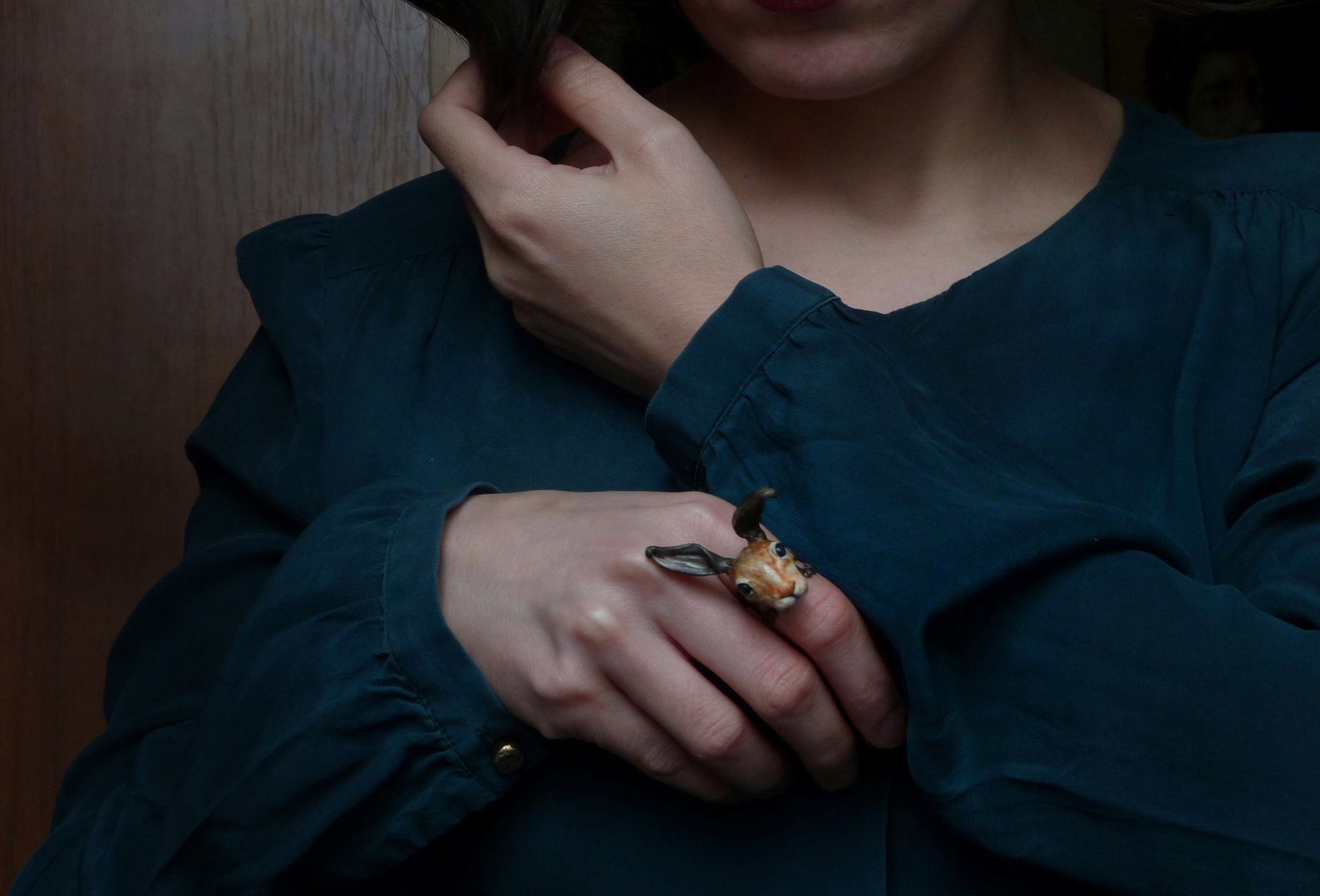 Hare March Hare Rabbit Ring Bunny Ring Polymer Clay Hare Ring - Etsy UK