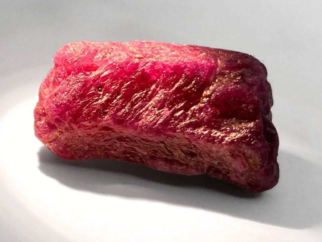 Raw Rough Ruby Rough 33.45 Carat Raw Rough Ruby Gemstone Natural Red ...