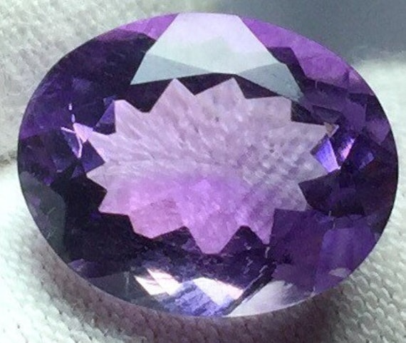 Natural Amethyst Gemstone Cut Oval Shape Amethyst Cut for | Etsy