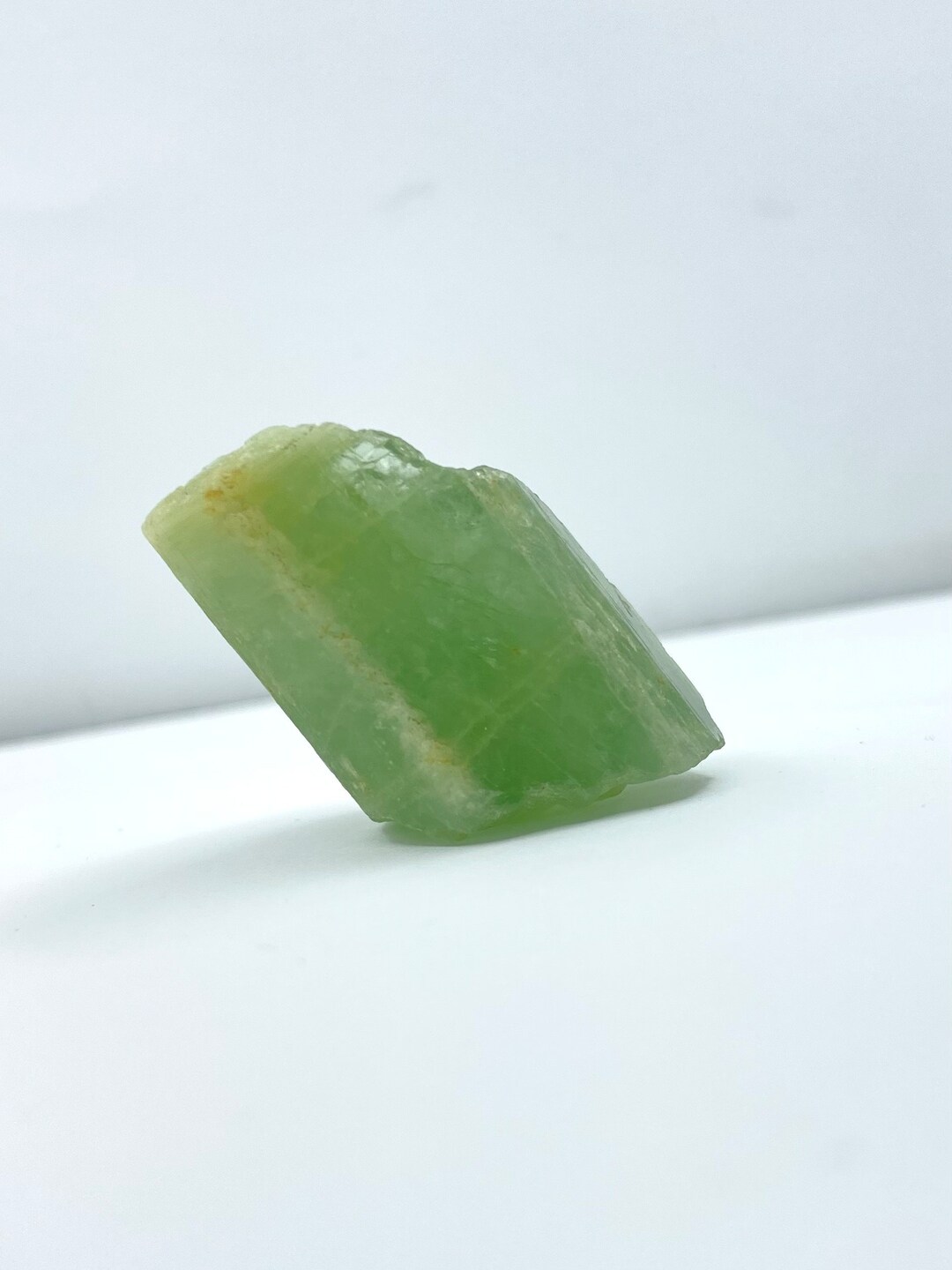 Raw Beryl Crystal: Natural Rough Gemstone, July Birthstone (37 X 21 MM ...