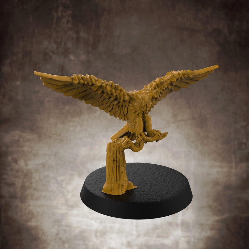 Owl Miniature - Etsy