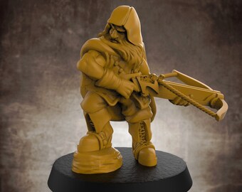 Dwarf Blood Hunter Dwarven Investigator 32mm 28mm Miniatures for ...