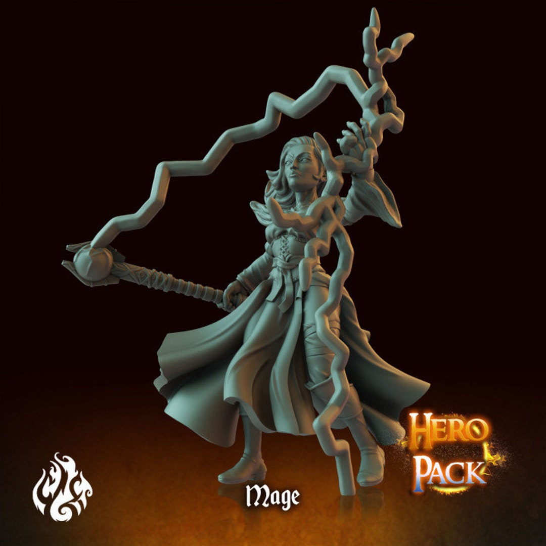 Crippled God Foundry Human Female Mage - Etsy