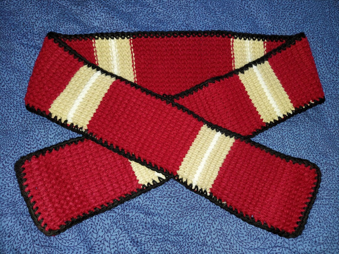 Crochet MHA Yaoyorozu Scarf - Etsy