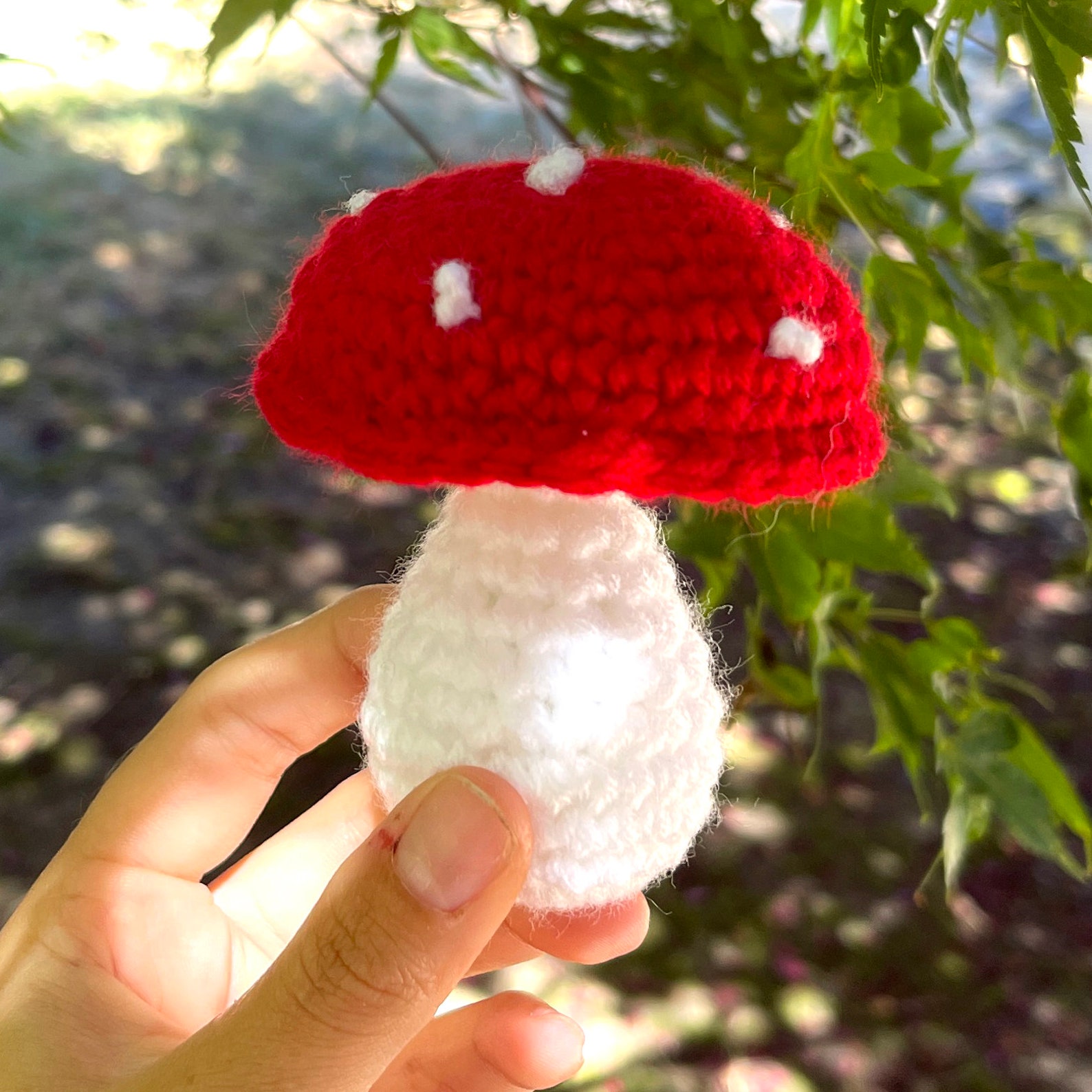 Mushroom Crochet Pattern | No Sew Mushroom Amigurumi Pattern ...