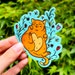 Fat Cat Sticker | Chonky Cat Decal | Cat Lovers | Cute Cat Gifts ...