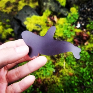 PNW Mountain Orca Killer Whale Magnet | Orca Lover Gifts | Whale Magnet ...