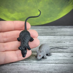 Miniature Rat,halloween Miniatures,halloween Dollhouse,fairy Garden ...