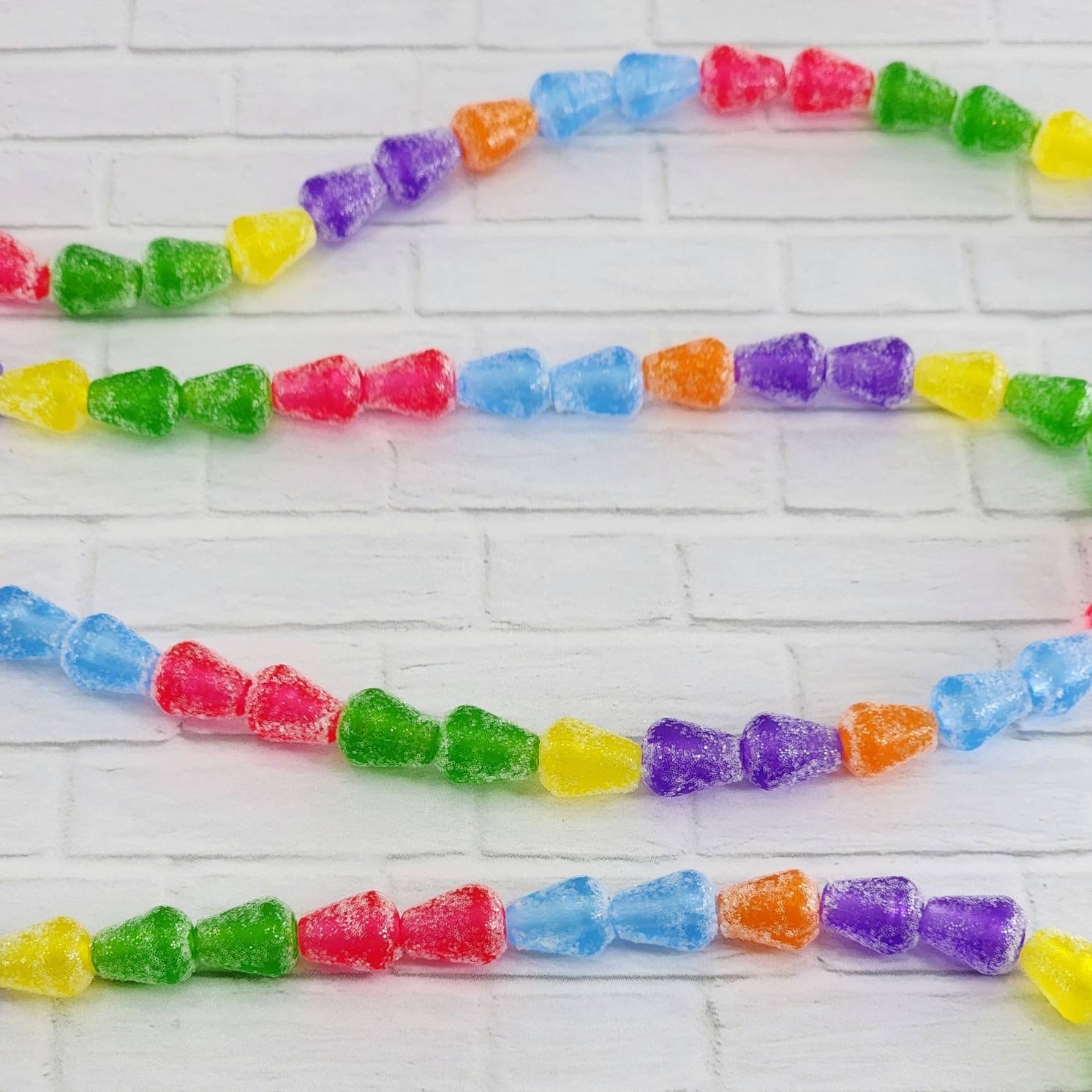 6' Miniature Gum Drop Candy Christmas Garlandminiature - Etsy