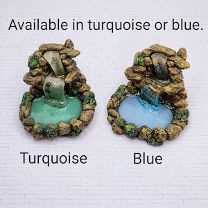 Miniature Waterfall,miniature Fountain,pond,fairy Garden Accessory ...