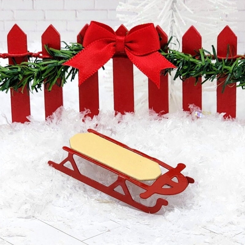 Miniature Sled Diy - Etsy