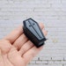 Miniature Coffin,tiny Casket,halloween Miniatures,dollhouse Halloween ...