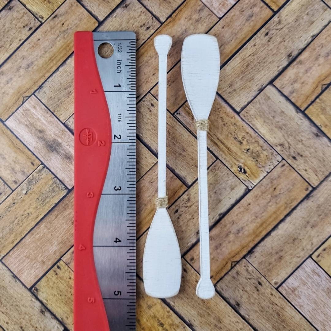 Miniature Oarsminiature Beach Decornautical Miniaturesfairy - Etsy