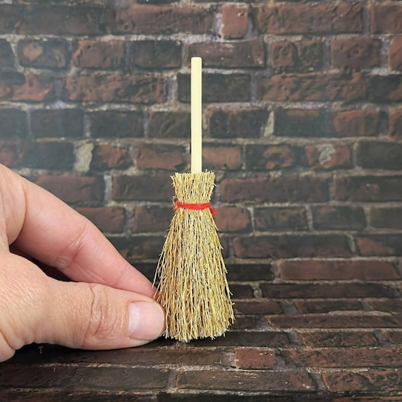 Miniature Broom Miniature Witch Broomfall Halloween - Etsy