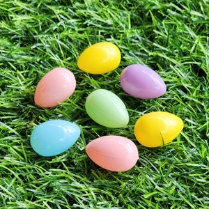 Miniature Easter Eggs,mini Plastic Eggs,easter Miniatures,fairy Garden ...