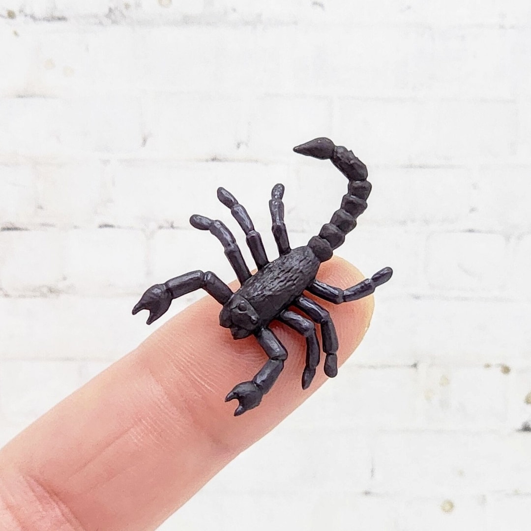 Miniature Scorpion,tiny Scorpion Figurine,micro Animals,dollhouse ...