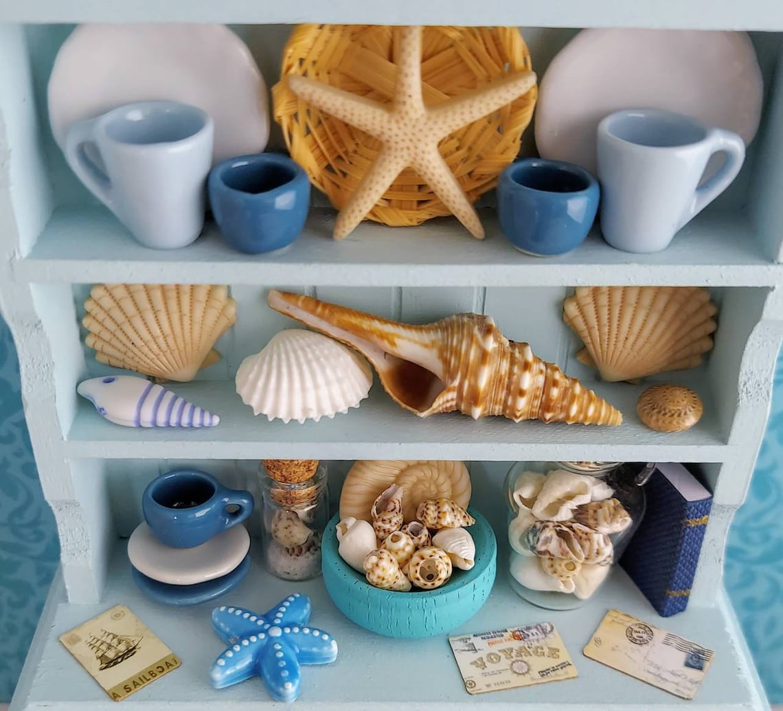 1:12 Scale Beach Hutchbeach Miniaturesnautical - Etsy