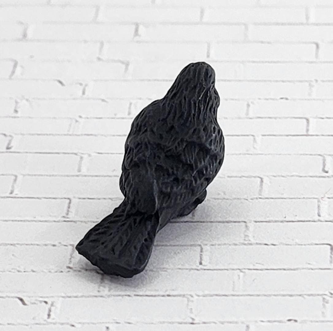 Miniature Ravencrowblack Bird Halloween - Etsy