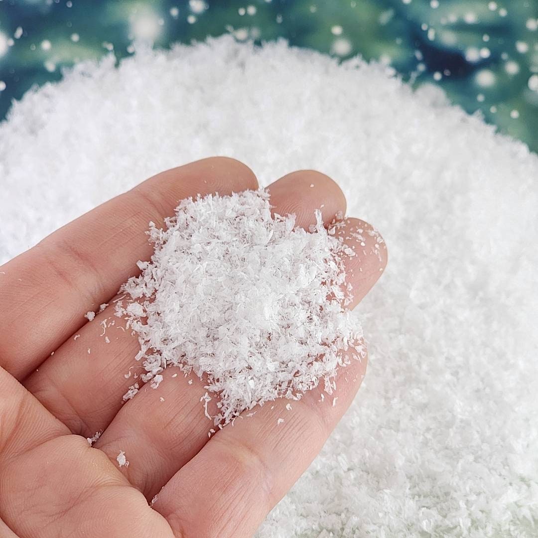 Miniature Snow,dollhouse Miniature Snow,artificial Miniature Soft Snow ...