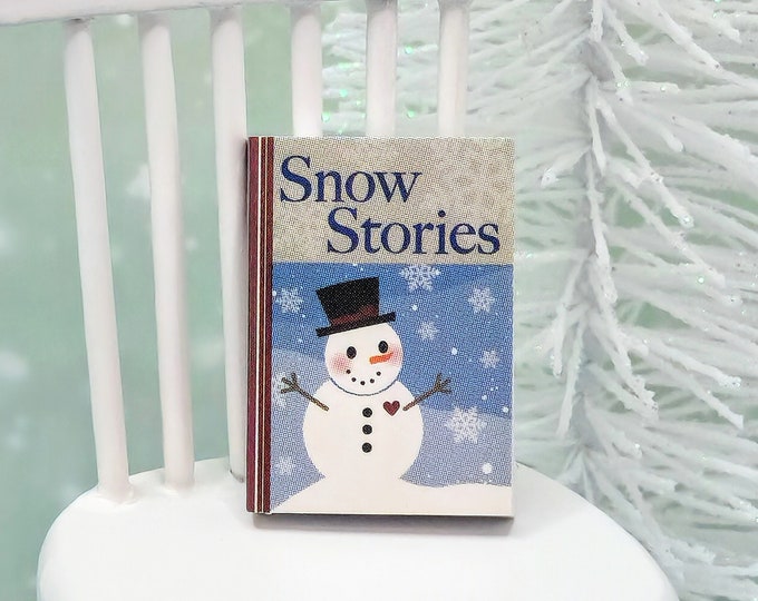 Miniature Christmas Book,christmas Miniatures,dollhouse Christmas,fairy ...