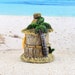 Mini Beach Hut,miniature Tiki Hut,fairy Garden Accessory,mini Beach ...