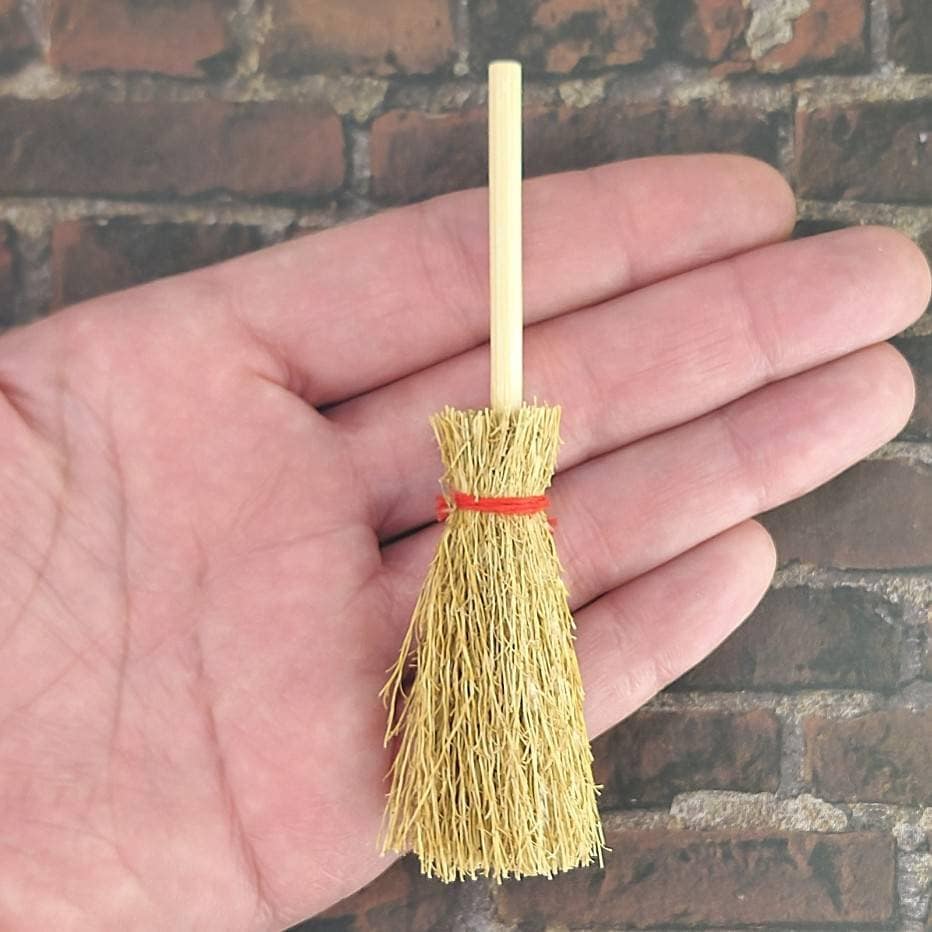 Miniature Broom Miniature Witch Broomfall Halloween - Etsy