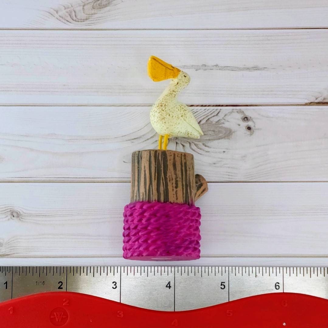 Miniature Pelican on Pierfairy Garden Accessoriesbeach - Etsy