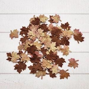 Miniature Maple Leaves,brown,dollhouse Miniature Leaves,1:12 Scale ...