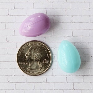 Miniature Easter Eggs,mini Plastic Eggs,easter Miniatures,fairy Garden ...