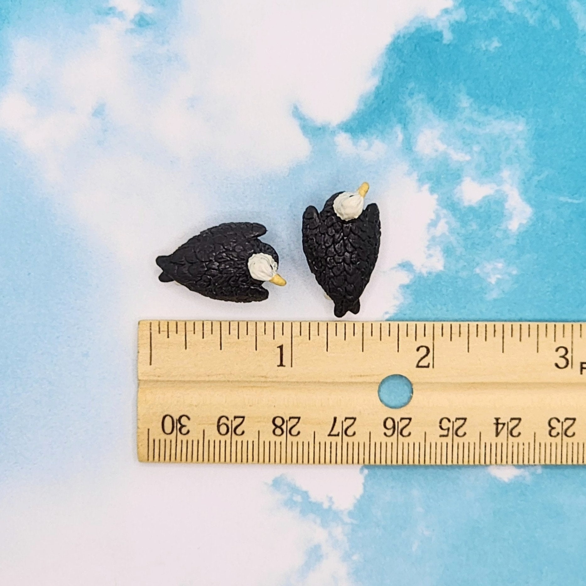 Miniature Bald Eagle,tiny Bald Eagle Figurine,terrarium Supply,mini 4th ...