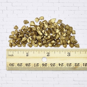 Miniature Pot of Gold,st.patricks Day Miniatures,gold Nuggets,dollhouse ...