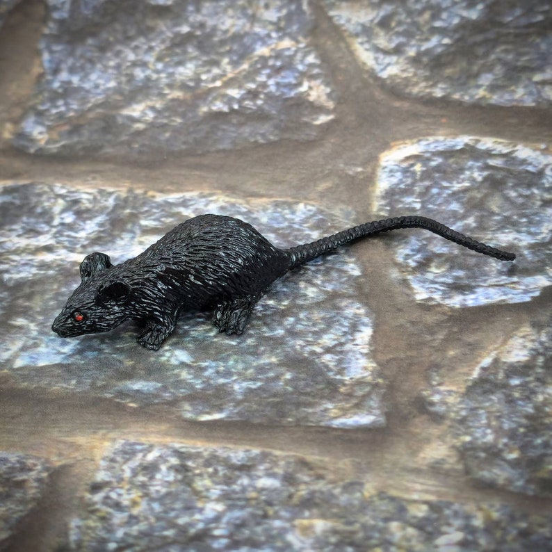 Miniature Rat,halloween Miniatures,halloween Dollhouse,fairy Garden ...